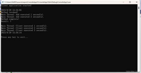 委托和方法的异步调用异步调用跟事件委托 Csdn博客