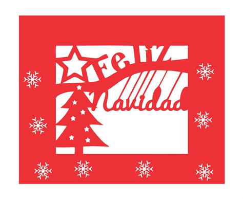 Papel Picado Feliz Navidad Stanser
