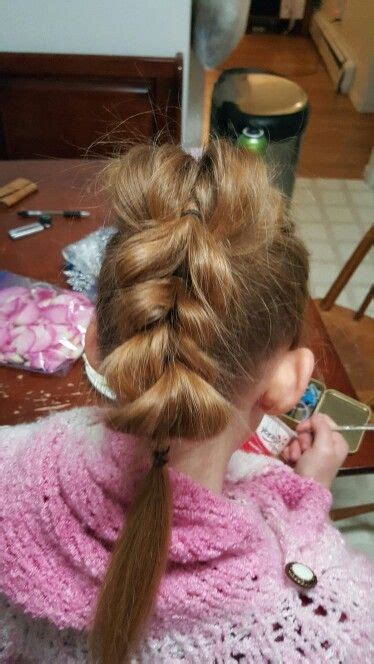 Pull Through Pony Tail Braid Tail Braids Braided Ponytail Hair Styles