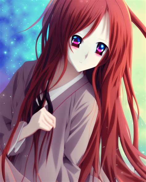 Beautiful Anime Girl With Demon Black Eyes Salt Coat Cosplay · Creative