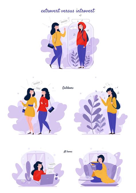 Tipos De Personalidad Extrovertidos E Introvertidos Personas Con