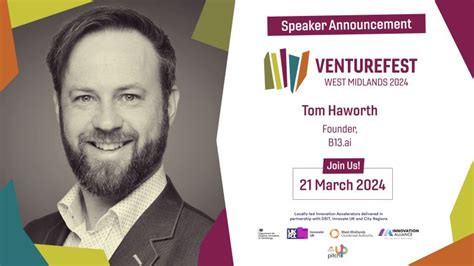 🚀its Venturefest Tomorrow 🚀 Im Speaking On The Ai Panel At 2 Pm And… Tom Haworth