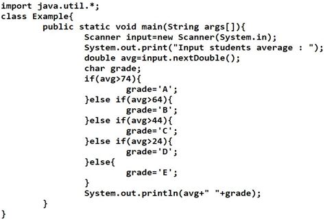 part 9 java flow control if if else and if else if appcitor