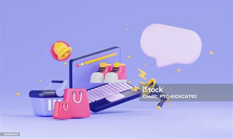 3d 렌더링 온라인 쇼핑 디지털 마케팅을 위한 그래픽 요소 기호 및 기호를 디자인합니다 0명에 대한 스톡 사진 및 기타 이미지 Istock