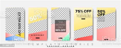 편집 가능한 스토리 배경 템플릿입니다 소셜 미디어에 대한 벡터 현대 디자인 배경 레이아웃 템플릿을 게시합니다 0명에 대한 스톡 벡터 아트 및 기타 이미지 Istock