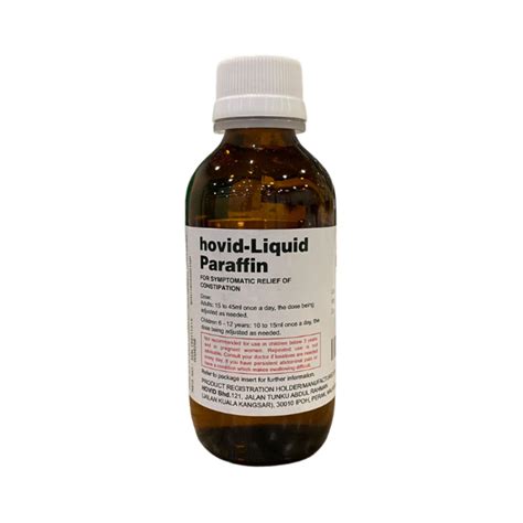 Hovid Liquid Paraffin 100ml Shopee Malaysia
