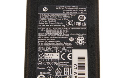 Original OEM HP ENVY 17 Series Laptop Notebook Charger Power Adapter Cord EBay