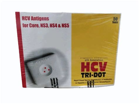 Hcv Tridot Test Kit At ₹ 2600 Box Hcv Rapid Test Kit In Kharghar Navi