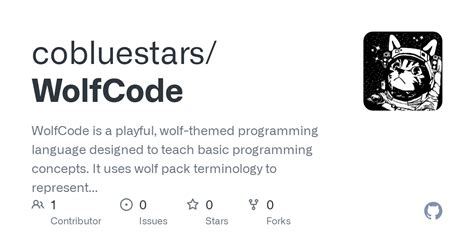 Github Cobluestarswolfcode Wolfcode Is A Playful Wolf Themed