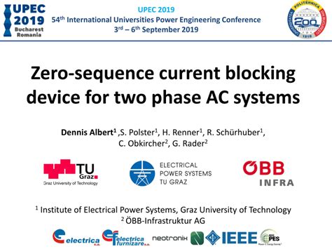 Pdf Zero Sequence Current Blocking Device For Two Phase Ac Systems