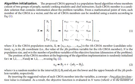 厨师优化算法求解单目标优化问题附matlab代码大学生平衡膳食食谱的优化设计及评价 思路matlab代码 Csdn博客