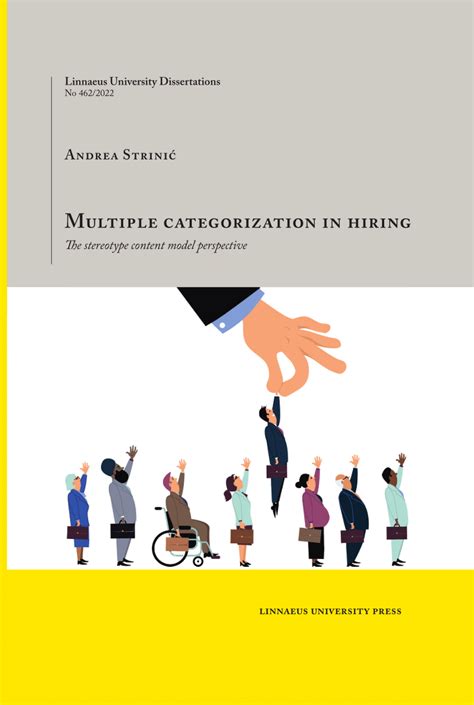 Pdf Multiple Categorization In Hiring The Stereotype Content Model Perspective