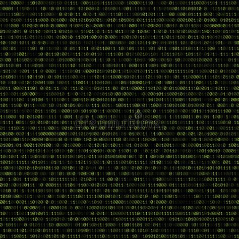 Binary Code Abstract Seamless Pattern Stock Vector Illustration Of Digital Data 103794218