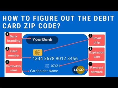 Debit Card Zip Code Finder 08 2021