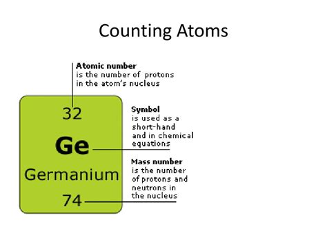 PPT 3 3 Counting Atoms PowerPoint Presentation Free Download ID 5670198