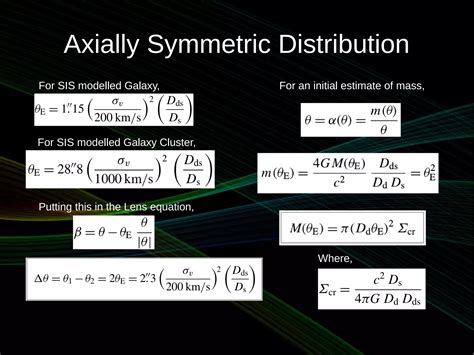 Probing Dark Matter With Weak Lensing And X Rays Ppt