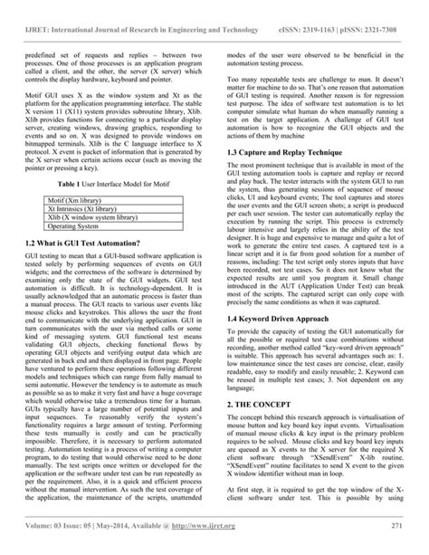 A Distinct Approach For Xmotif Application Gui Test Automation Pdf
