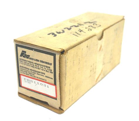 New Red Lion Controls Prs11031 Speed Switch Relay Sb Industrial Supply Inc