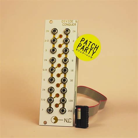 Nonlinearcircuits Divide Conquer Clock Divider NLC Eurorack Reverb