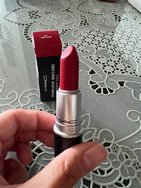 Mac Ruby Woo Beauty Personal Care Face Makeup On Carousell