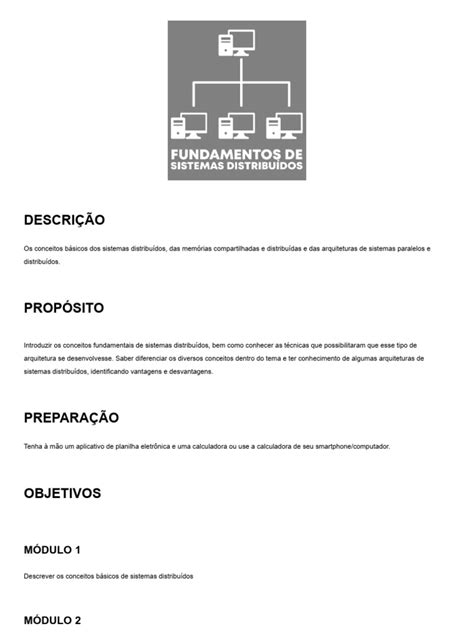 tema 1 fundamentos de sistemas distribuídos pdf sistema de