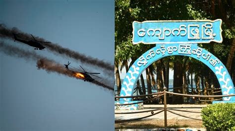 Western News ကျောက်ဖြူတိုက်ပွဲ ပြင်းထန်၊ စစ်ကောင်စီက