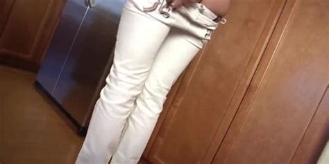 Liz Asset Tight White Jeans