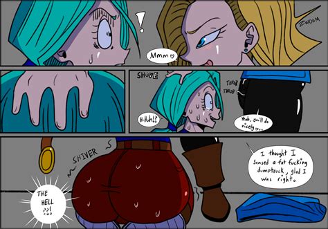 rule 34 android 18 ass big ass bulma briefs dragon ball dragon ball z