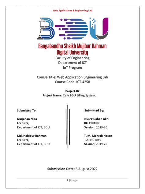 Café Billing System Project Report Pdf Ajax Programming World Wide Web