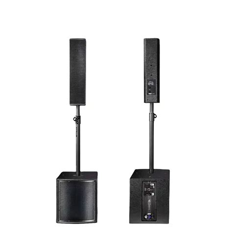 12inch Active Dsp Subwoofer And Sound Box Column Audio System Speaker For Karaoke Stage Column
