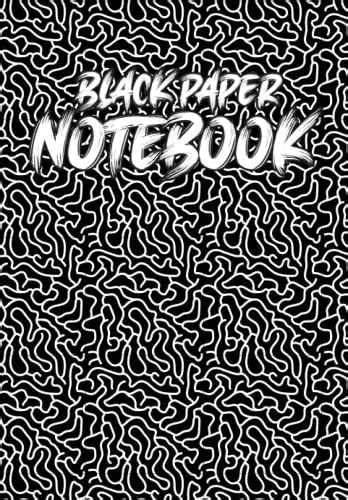 Black Paper Notebook With Lined Pages Black Paper Sketchbook And Drawing Pad For Artists