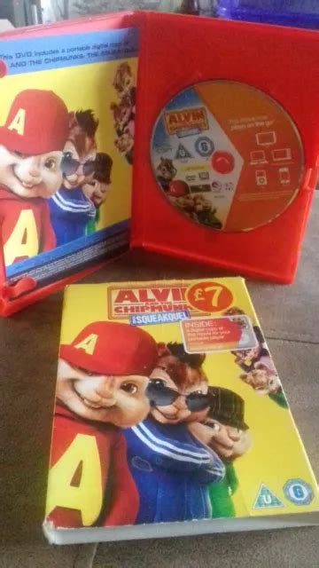 Alvin And The Chipmunks 2 The Squeakquel Dvd 2010 Box Bob Eur 2