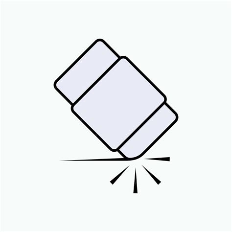 Premium Vector Erase Icon Eraser Delete Symbol Vector