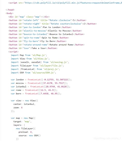 Openlayers学习笔记（一）新手入门干货openlayers菜鸟教程 Csdn博客