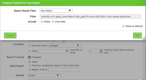 Filter Alert Report Greenbone Community Edition Greenbone Community Forum