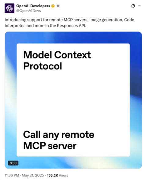 Openai宣布：核心api支持mcp，助力智能体开发openai 再tools中使用mcp Csdn博客