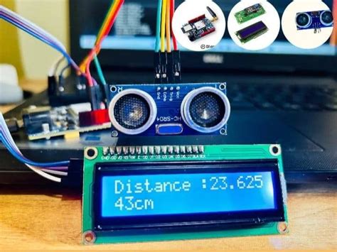 Ultrasonic Sensor With Micropython Using Bharatpi Board