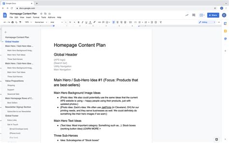 How To Draft A Website Content Plan Barton Interactive