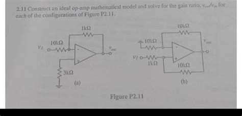 Solved For The Circuit In Figure P Find The Output Chegg