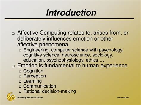 PPT Affective Computing Agents With Emotion PowerPoint Presentation ID