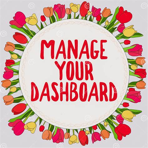 Inspiration Showing Sign Manage Your Dashboard Business Concept Web Landing Page To Manage