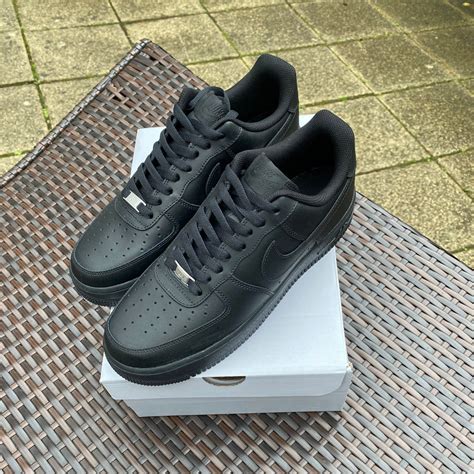 Nike Black Air Force 1 Twentytwo Supplies