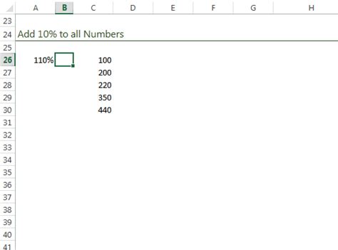 Excel Paste Special Operations • My Online Training Hub