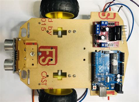 Arduino Obstacle Avoiding Robot Using An L298n Motor Driver 9 Steps