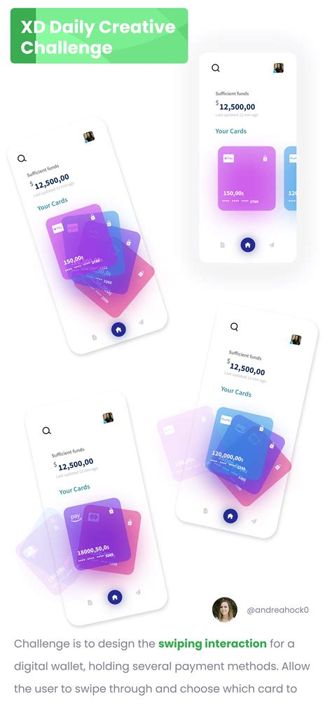Payment Cards UI Designing On Behance