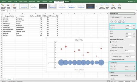 How To Create A Bubble Chart In Excel Downloadable Template
