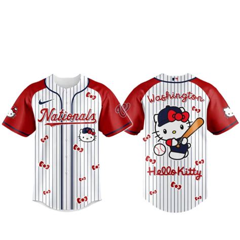 Washington Nationals X Hello Kitty 2026 And Sanrio World Baseball