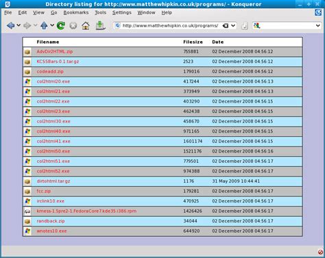 Matthew Hipkin Dynamic Directory To Html Script