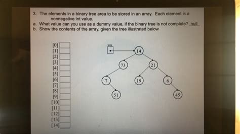 solved 1 given the following binary tree a what is the