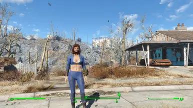 Sexy Vanilla Vault Suit For Vanilla Body Female And Male At Fallout Nexus Mods And